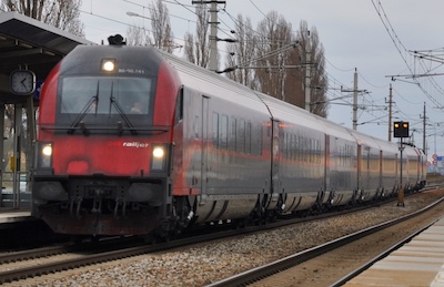 オーストリアの新幹線 Railjet の運行路線、チケット、運賃、乗車方法